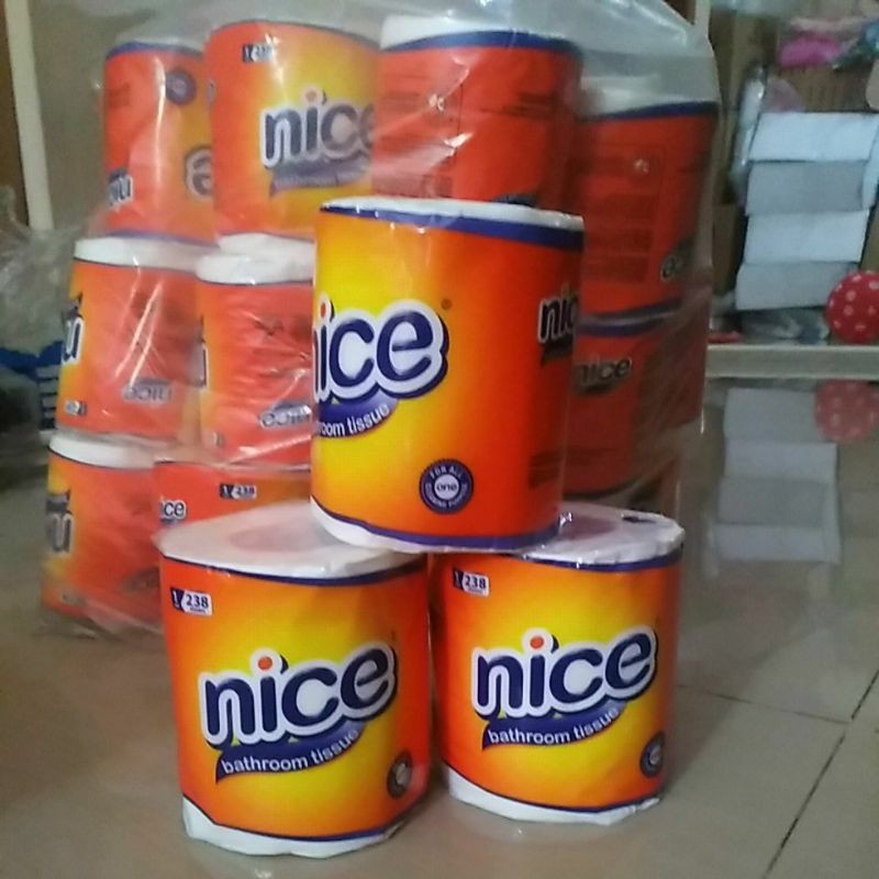 Jual Tisu roll nice 238 sheets | Shopee Indonesia