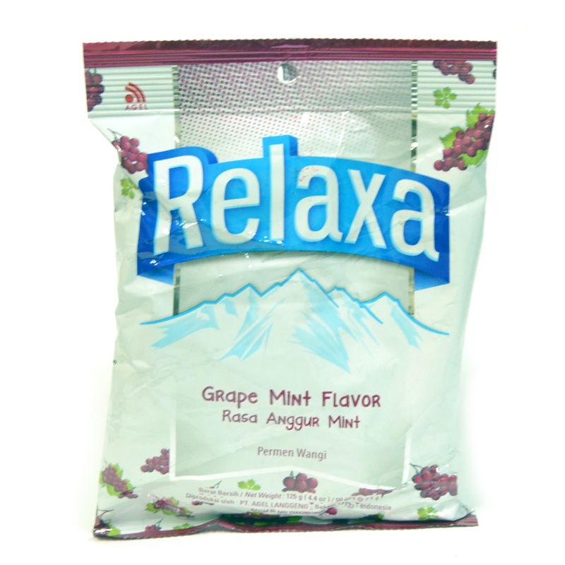 Jual Relaxa Permen Grape Mint 125Gr | Shopee Indonesia