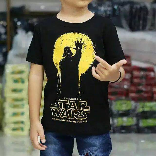 Jual Kaos Anak Starwars Hitam / Kaos Anak Super Hero / Baju Anak / Kaos ... Jual Kaos Anak Starwars Hitam / Kaos Anak Super Hero / Baju Anak / Kaos ...