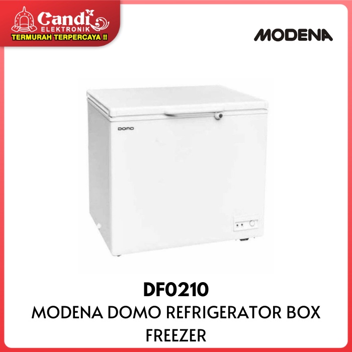Jual MODENA Freezer Chest Domo Kapasitas 210 Liter DF0210 | Shopee Indonesia