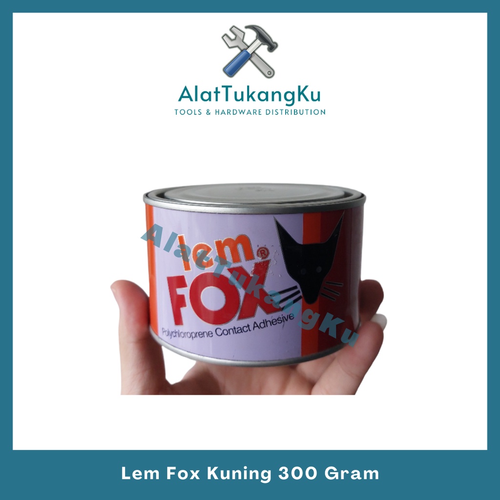 Jual Lem Fox Kuning 300 Gram Lem Kuning Fox Lem Kayu Lem Kulit Lem Karet Plastik | Shopee Indonesia
