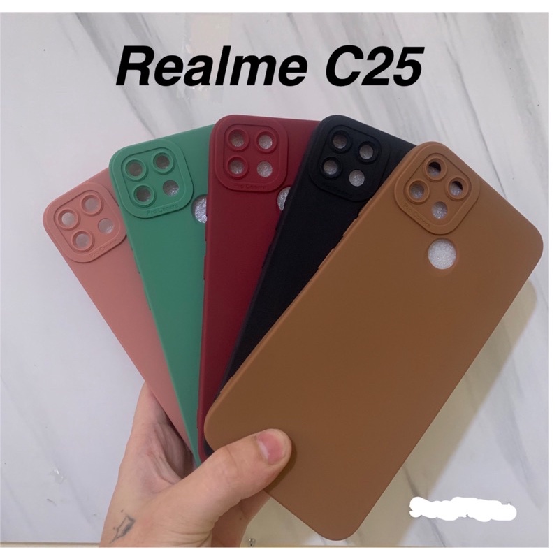 Jual Pro Camera Soft Case Full Cover Matte Case Realme C25 - UA ...