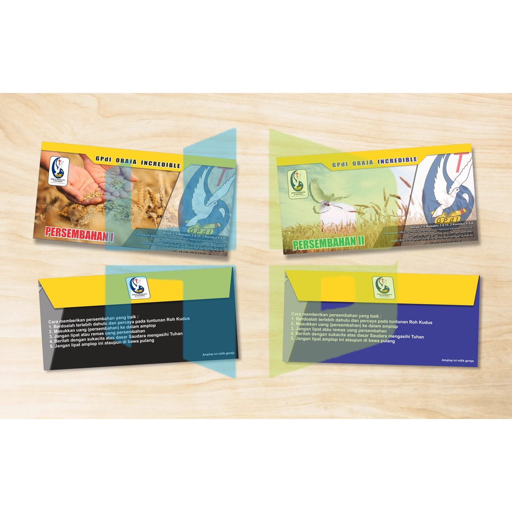 Jual Amplop Persembahan buat GPDI OBAJA INCREDIBLE | Shopee Indonesia