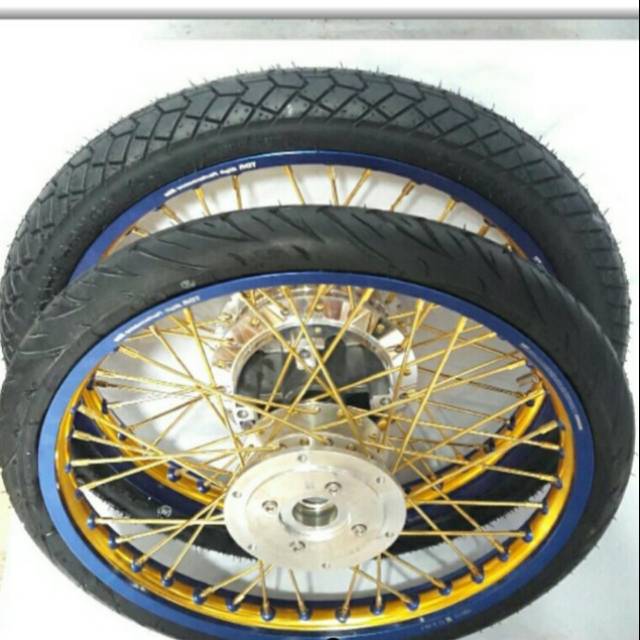 Jual Velg Jari Jari TDR Two Tone Nmax 140/140x17 + Ban | Shopee Indonesia