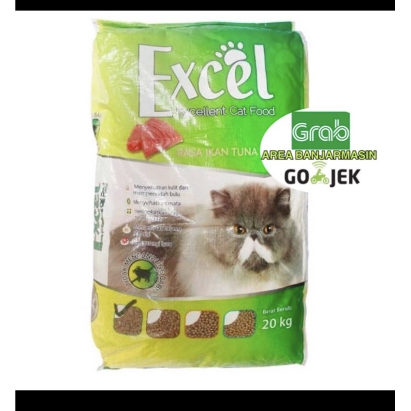 Jual excel kucing 20kg - makanan kucing excel 20kg - pakan kucing excel ...
