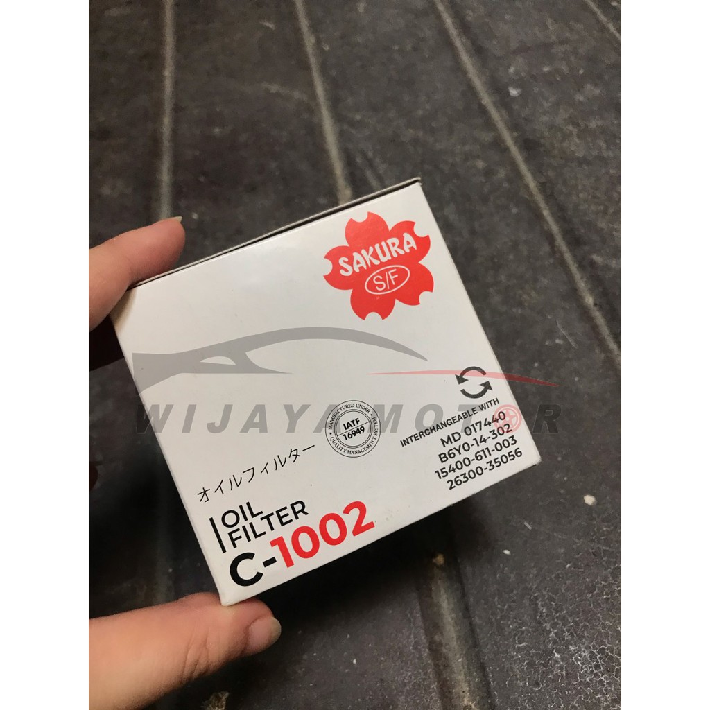 Jual FILTER OLI T120ss L300 SAKURA C1002 | Shopee Indonesia