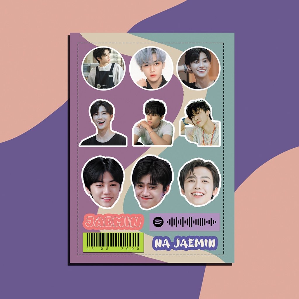 Jual Na Jaemin NCT Dream Sticker Set | Shopee Indonesia
