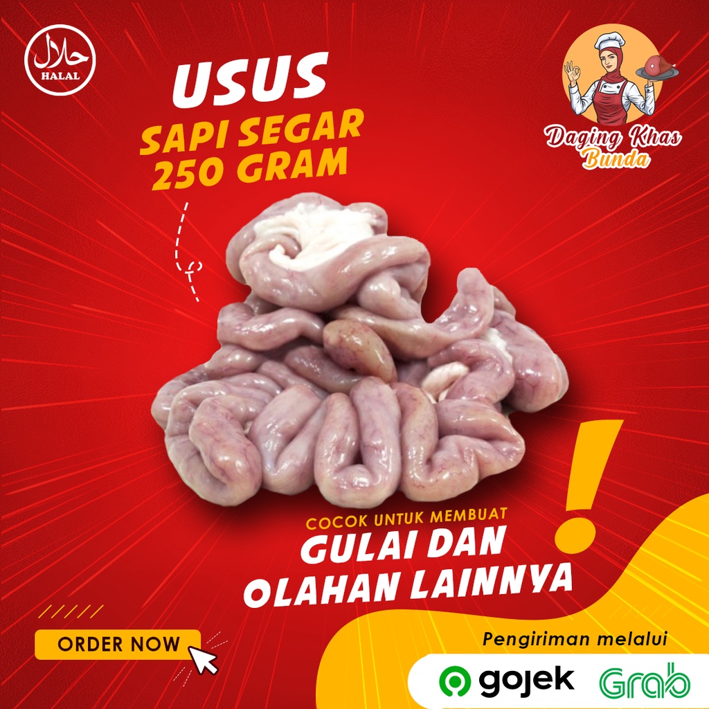 Jual (PREMIUM) Usus Sapi Lokal Segar FRESH 250 gram | Shopee Indonesia