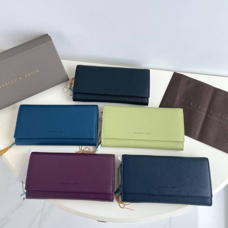Jual Dompet ck panjang biru navy hitam coklat burgundy | Shopee Indonesia