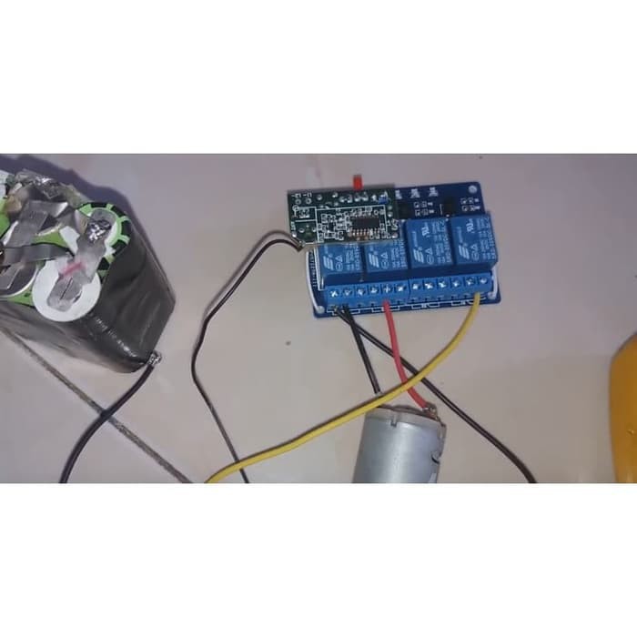 Jual Modul RC / Remot Control Relay Upgrade 4 channel mobil aki ...