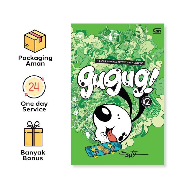 Jual Komik: Gugug!#2 - Hard Cover (Gramedia Pustaka Utama) | Shopee ...