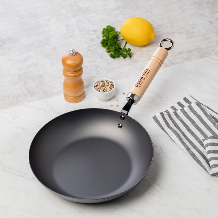 Jual Wajan Jepang YOSHIKAWA Carbon Steel Frying Pan COOK-PAL "REN" | Shopee Indonesia