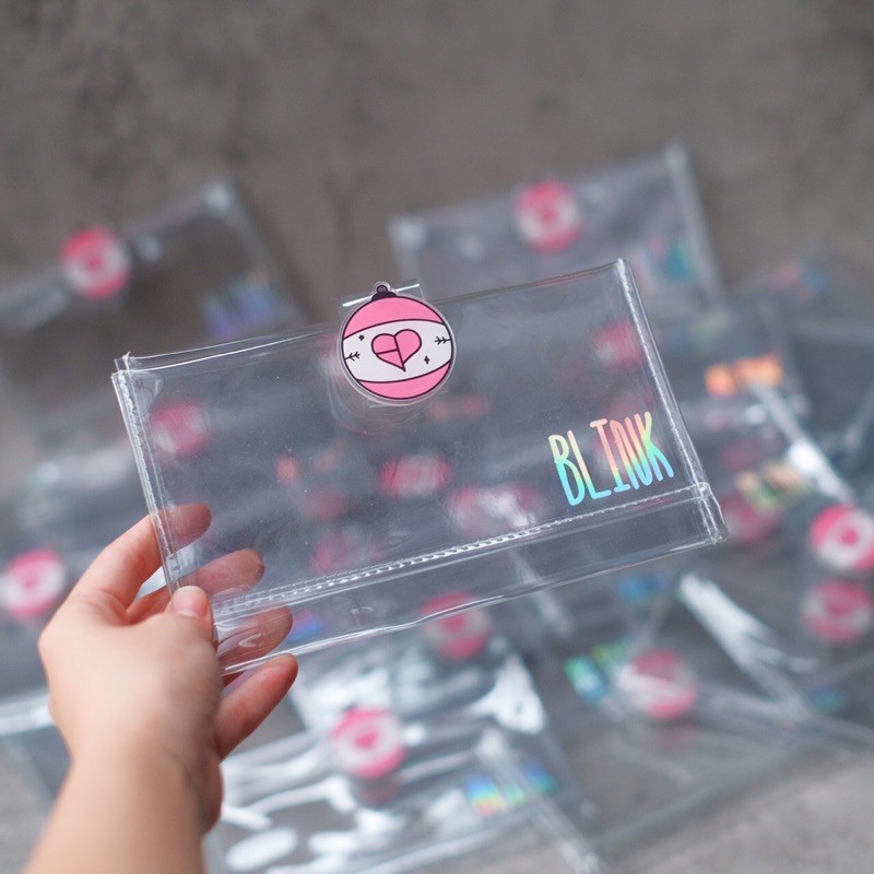 Jual PVC Pouch Double / Pouch Plain + Acrylic Custom / Pvc Masker ...