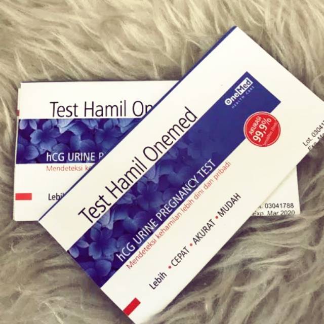 Jual Onemed hcg test strip kehamilan/testpack onemed harga satuan ...