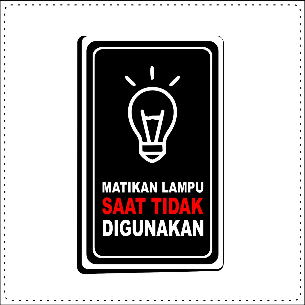 Jual MATIKAN LAMPU SAAT TIDAK DIGUNAKAN - KARET 2MM | Shopee Indonesia