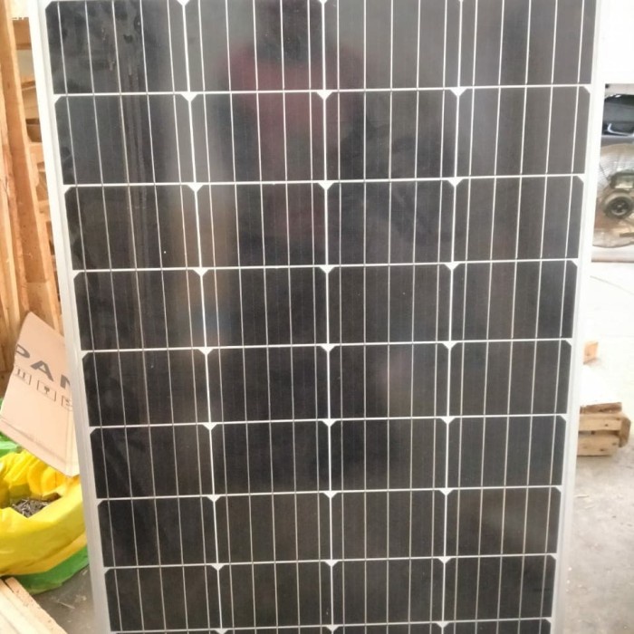 Jual SOLAR CELL / SOLAR PANEL / PANEL SURYA 100WP GH MONOCRISTALINE ...