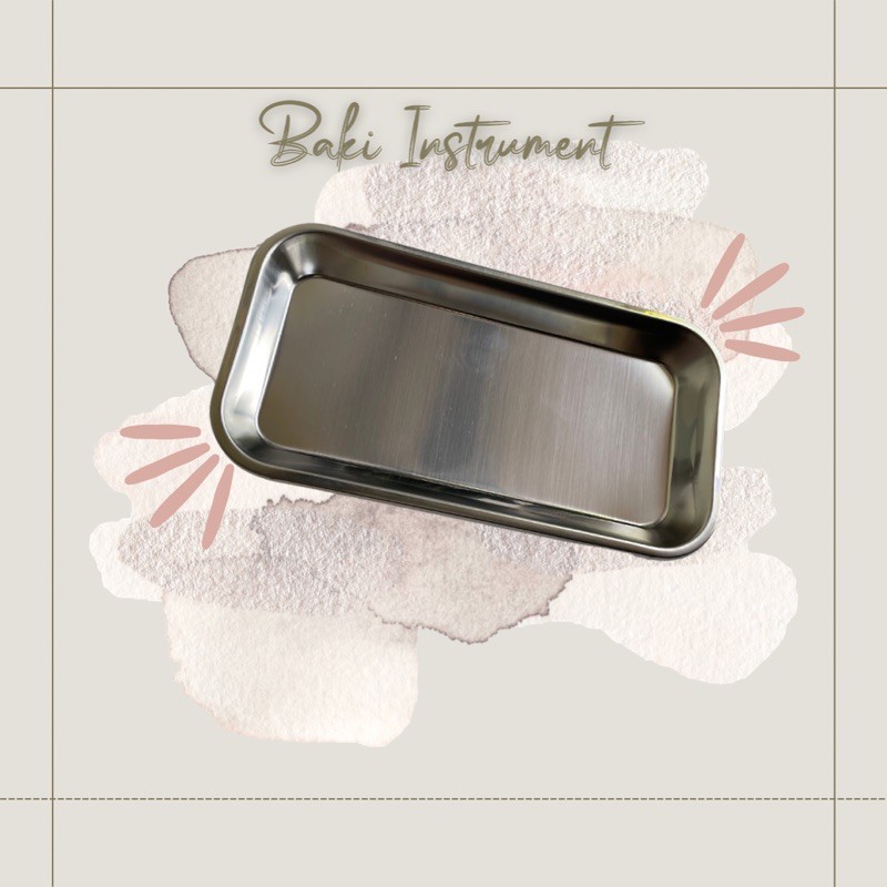 Jual Dental nirbeken tray instrumen medium / baki instrumen / scaler ...