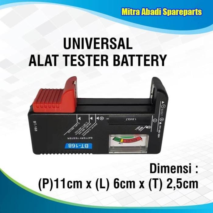Jual Alat Cek Baterai / Battery Tester for DC 1.5V & 9V BT-168 ...
