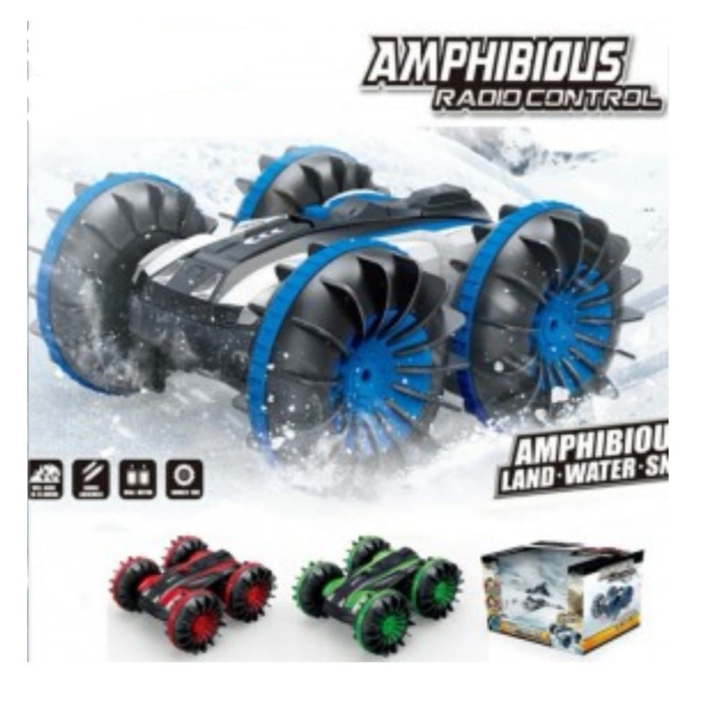 Jual Mobil amphibi semua permukaan dan di air, remote control | Shopee ...