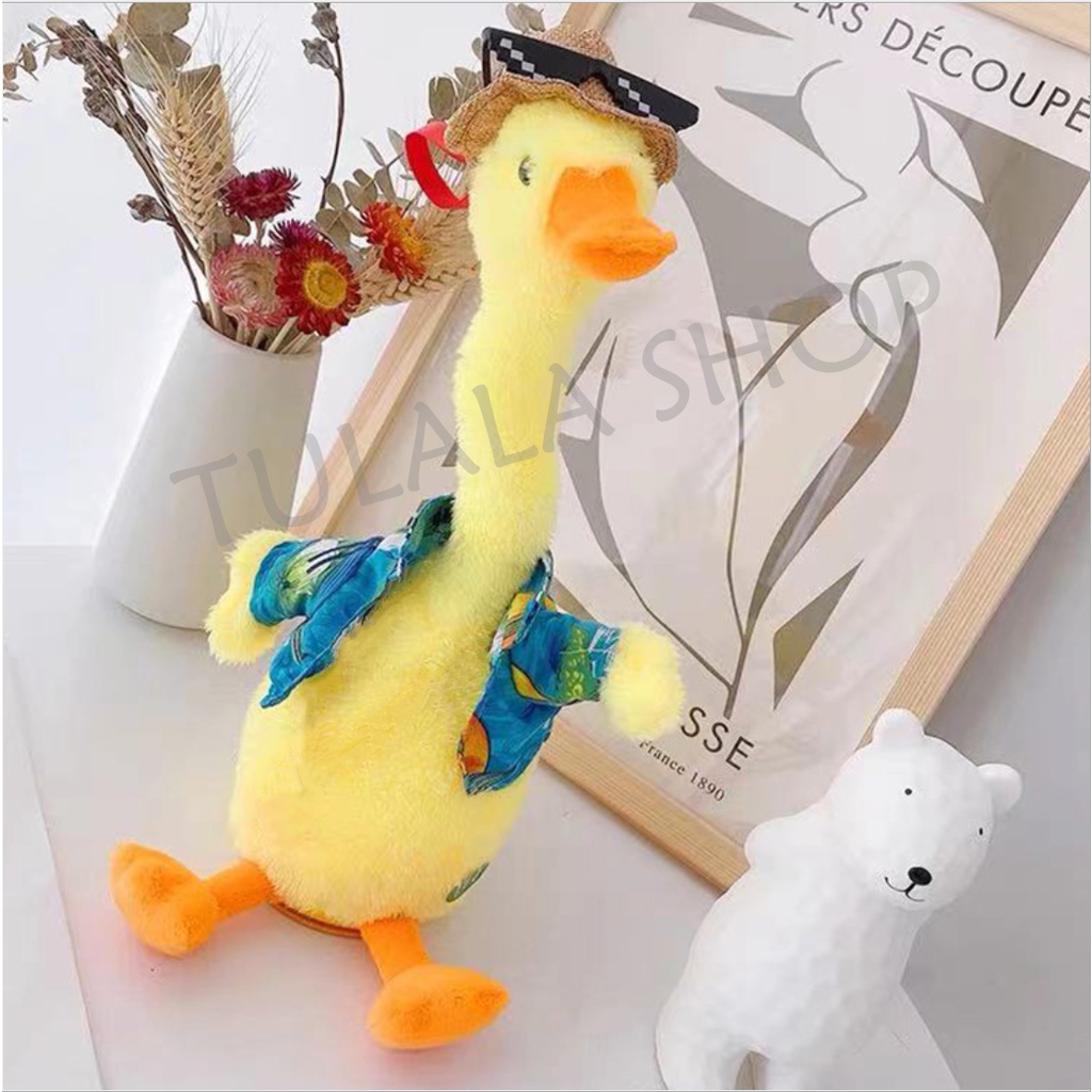 Jual [TULALA SHOP]Mainan Bebek Duck Goyang Gerak Joget Joged Menari ...