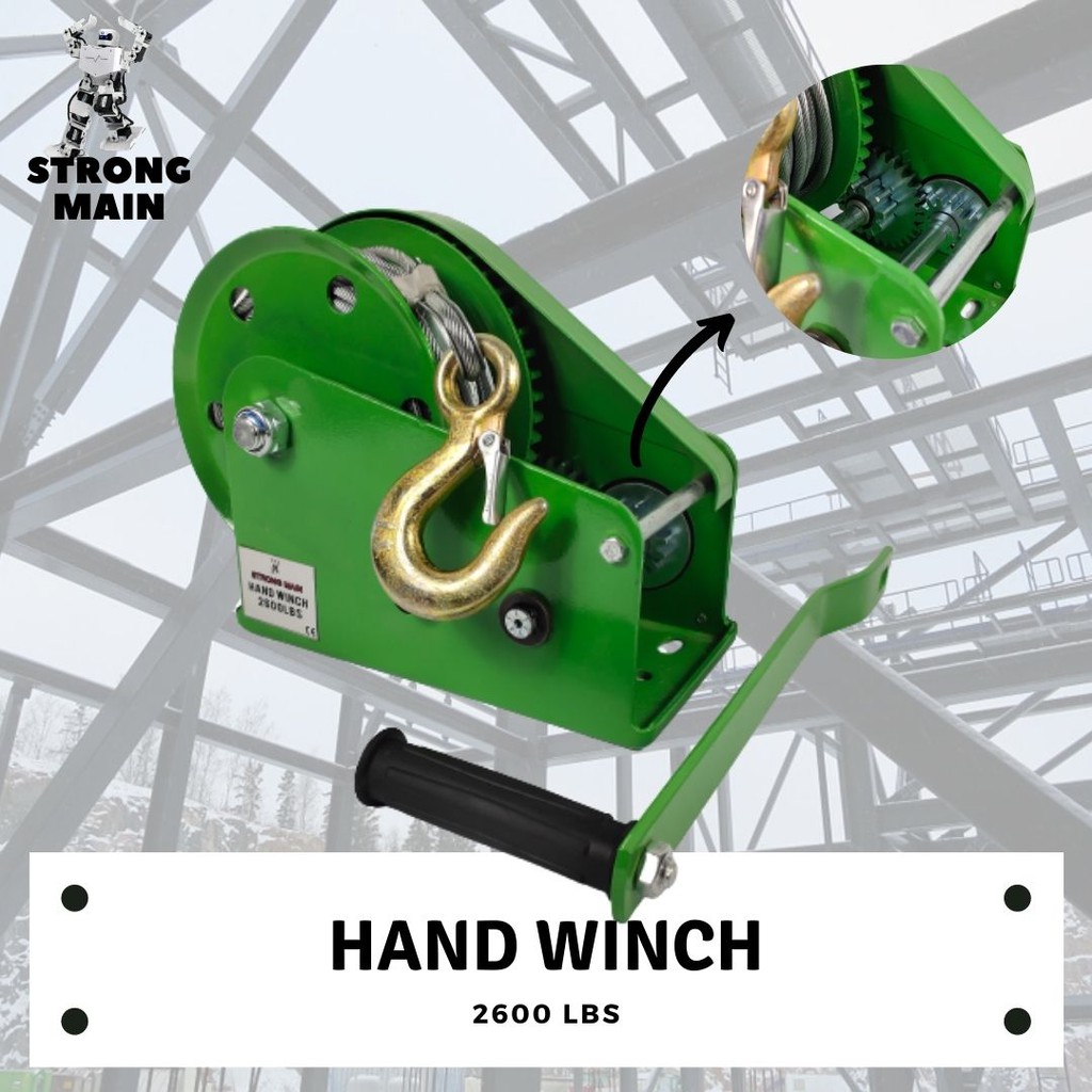 Jual Hand Winch / Katrol Manual 2600lbs | Shopee Indonesia