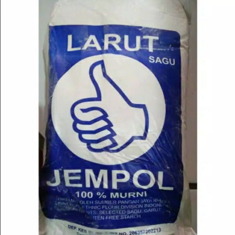 Jual TEPUNG GARUT GROSIR / PATI GARUT(1kg)/SAGU GARUT CAP JEMPOL /OBAT ...