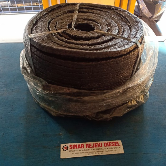 Jual Rames Packing Gland Asbes Seal Packing Rames 3/8 inchi 10 mm hitam ...