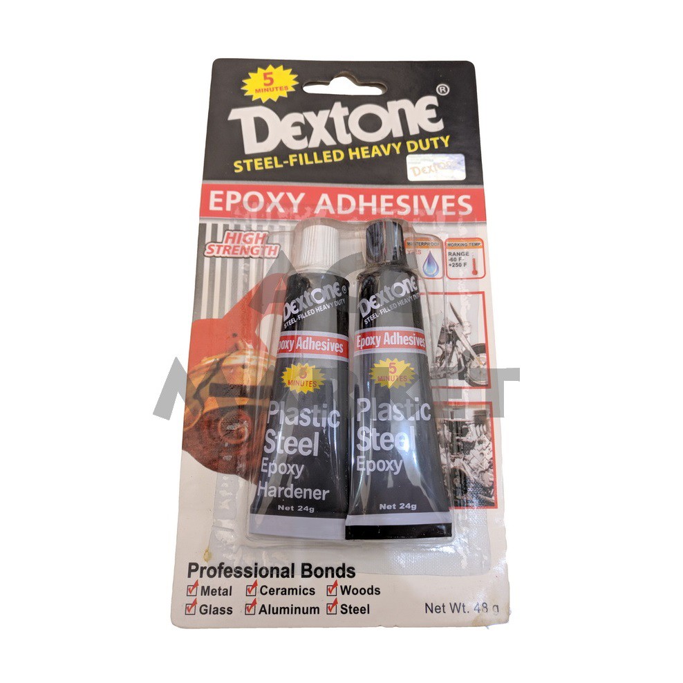 Jual Lem Epoxy Dextone 48G E Poxy Kayu Besi Kaca Logam | Shopee Indonesia