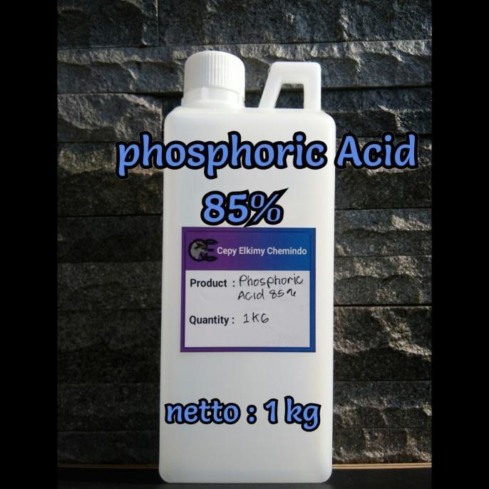 Jual Phosphoric Acid foodgrade 85% /asam fosfat (H3PO4) 1 kg | Shopee Indonesia