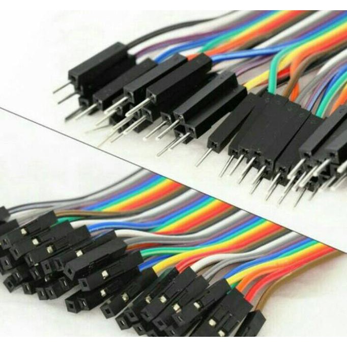 Jual Jumper Male To Female Arduino Uno Raspberry Pi Breadboard Dupont ...