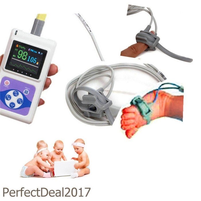 Jual Neonatal Infant pediatric Kids Born Pulse Oximeter Spo2 and ...