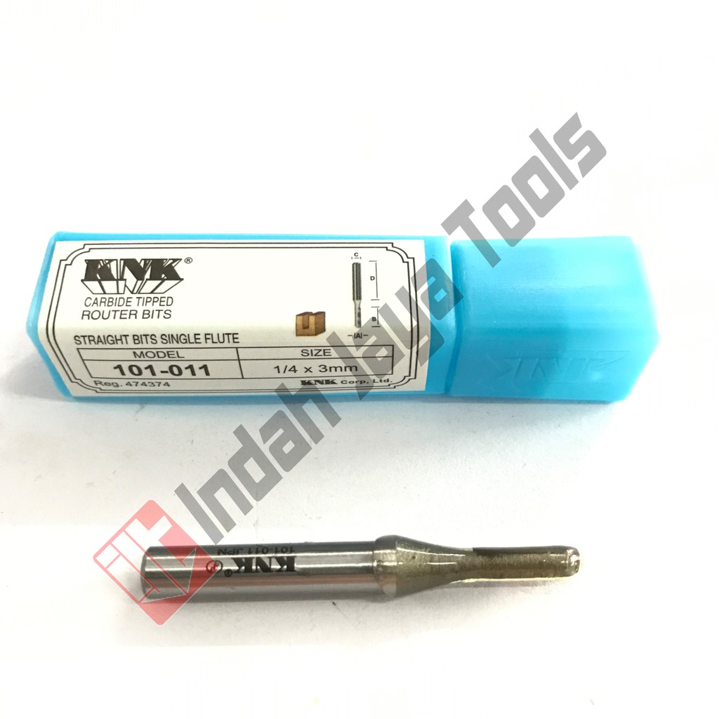 Jual Router Bit - Straight Bit 3 mm KNK / Mata Profil Router Router Bit ...
