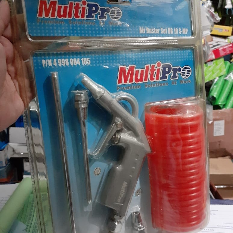 Jual Semprotan angin kompresor set selang MULTIPRO Air duster set ...