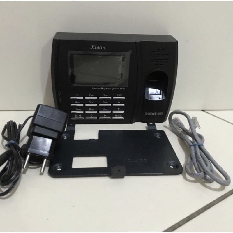 Jual Mesin Absen Sidik Jari solution X100c | Shopee Indonesia