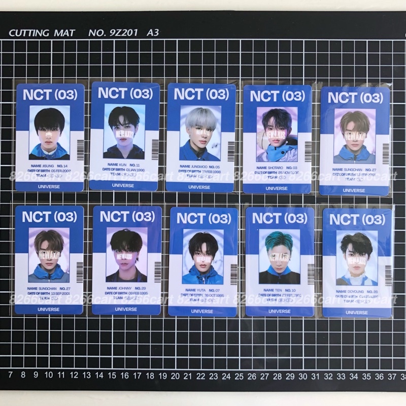 Jual nct 2021 — id card & photocard set (id card ver.) | Shopee Indonesia