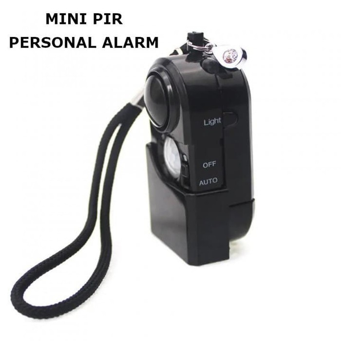 Jual Mini Portable PIR Infrared Motion Sensor Detector Alarm n ...