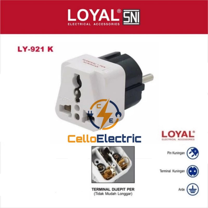 Jual Over Steker Loyal LY 921K / Steker Serbaguna Onepro / Steker ...