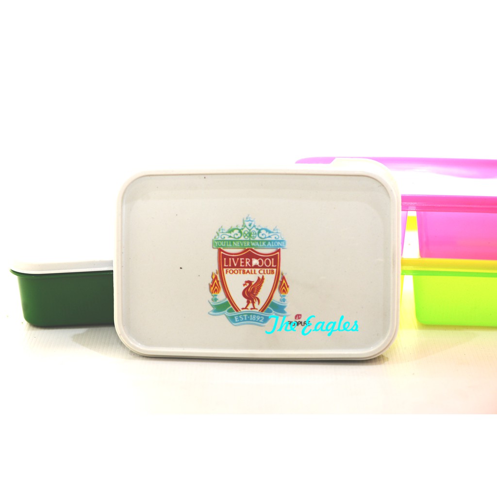 Jual Tempat makan anak Liverpool Lunch food box kotak makanan wadah ...