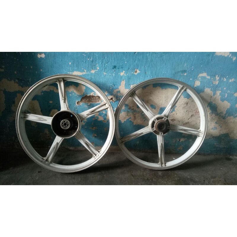 Jual Velg palang 5 nagoya pelek bintang pnp honda supra x old supra 125 ...