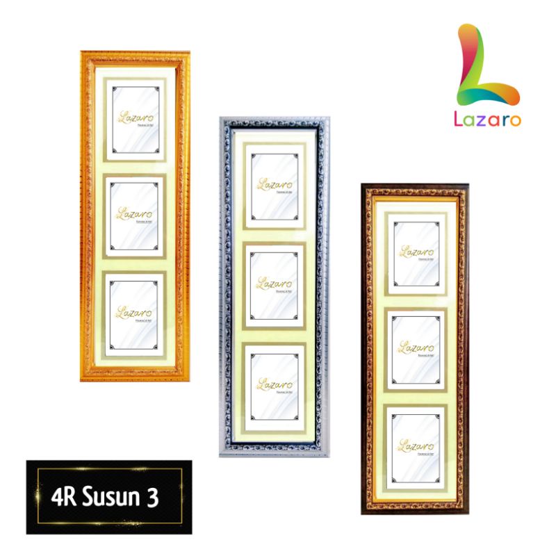 Jual Bingkai Foto 4R Frame Foto 4R Bingkai Cantik Bingkai Isi 3 Foto ...