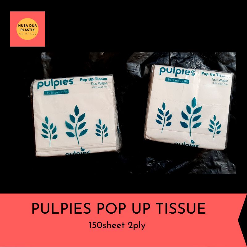Jual Tissue Pulpies Pop Up Tisu Makan tissue Meja kotak kecil | Shopee ...