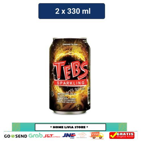 Jual Tebs Sparkling Soda Can 2 x 330 mL | Shopee Indonesia
