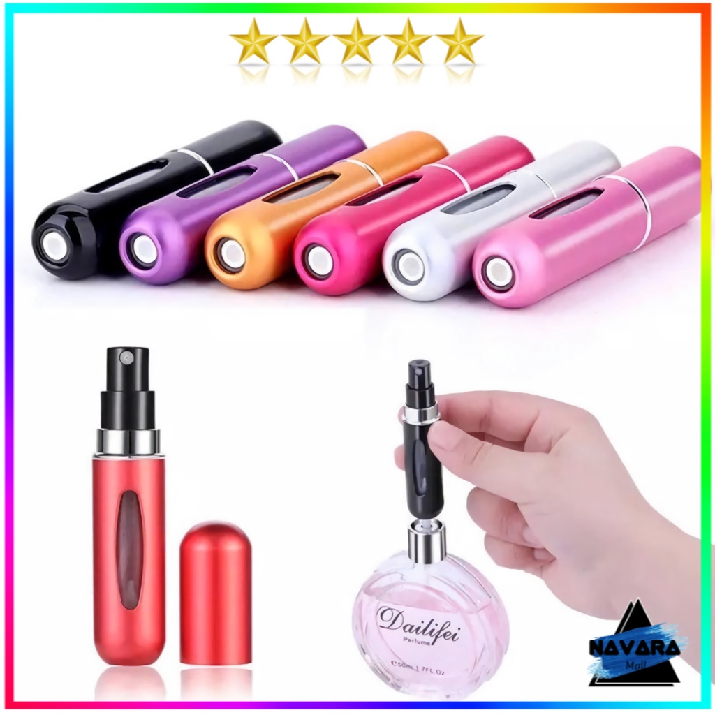 Jual Botol Parfum Semprot Atomizer Portabel Isi Ulang 5ML Travel Size ...