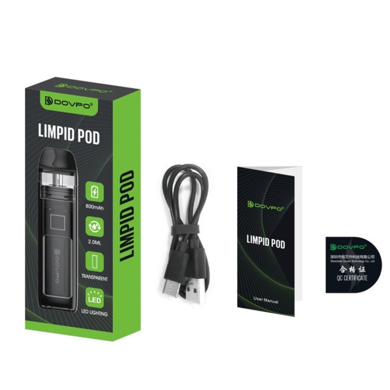 Jual Pod Vape Limpid Pod Kit 800Mah Authentic By Dovpo | Shopee Indonesia