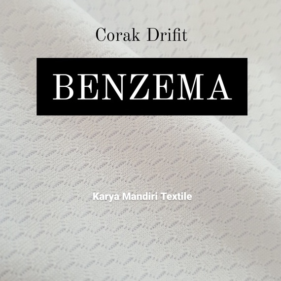 Jual Kain Dri-Fit corak Benzema/Paving/Sarang Tawon PREMIUM grosir ...