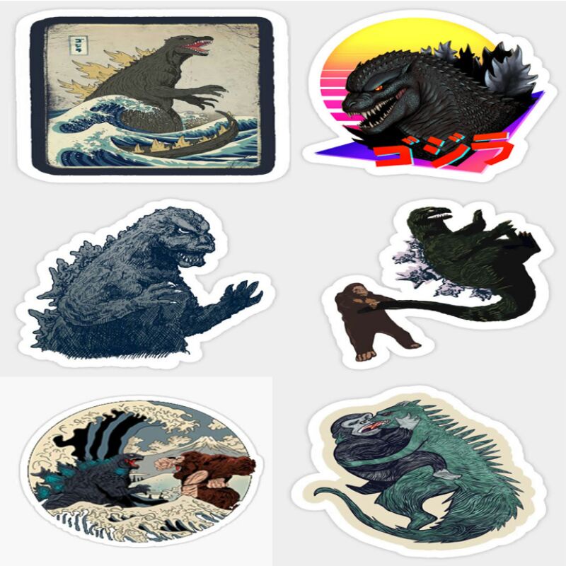 Jual Sticker Kong Vs Godzilla | Shopee Indonesia
