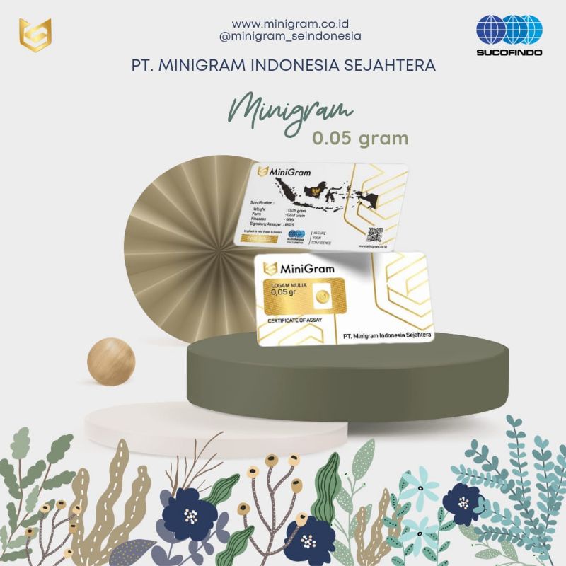 Jual MiniGram logam mulia 0.05 gr | Shopee Indonesia