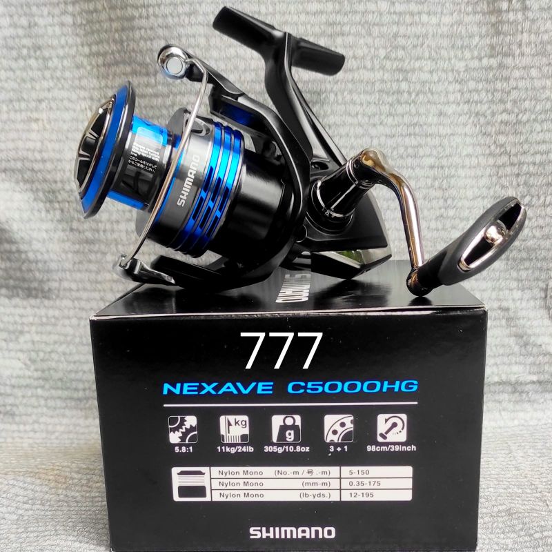 Jual Reel Shimano NEXAVE 1000, 2500 . 4000 HG NEW MODEL 2021 | Shopee Indonesia