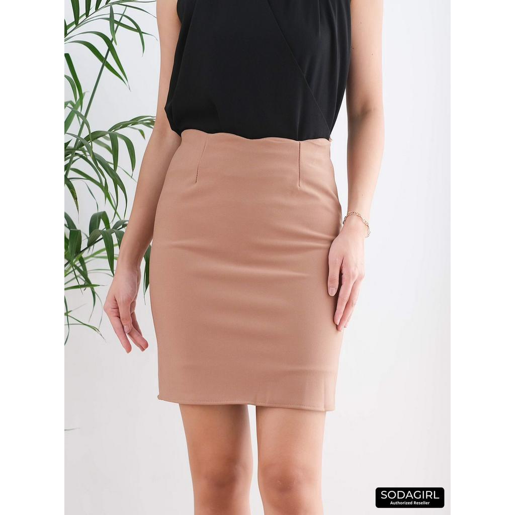 Jual Rok Formal Kantor bodyfit Korea Kerja Mini Skirt Casual Pendek ...