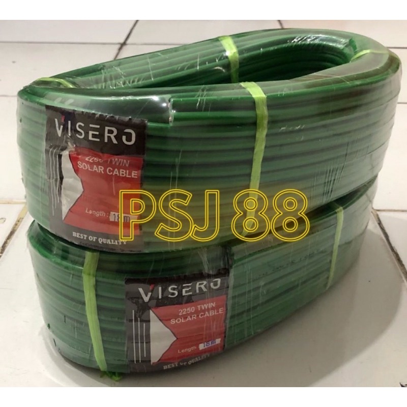 Jual Twin Kabel Solar Panel 2x2.5mm2 Dual Core 18M / Kabel PV 2x2.5mm2 ...